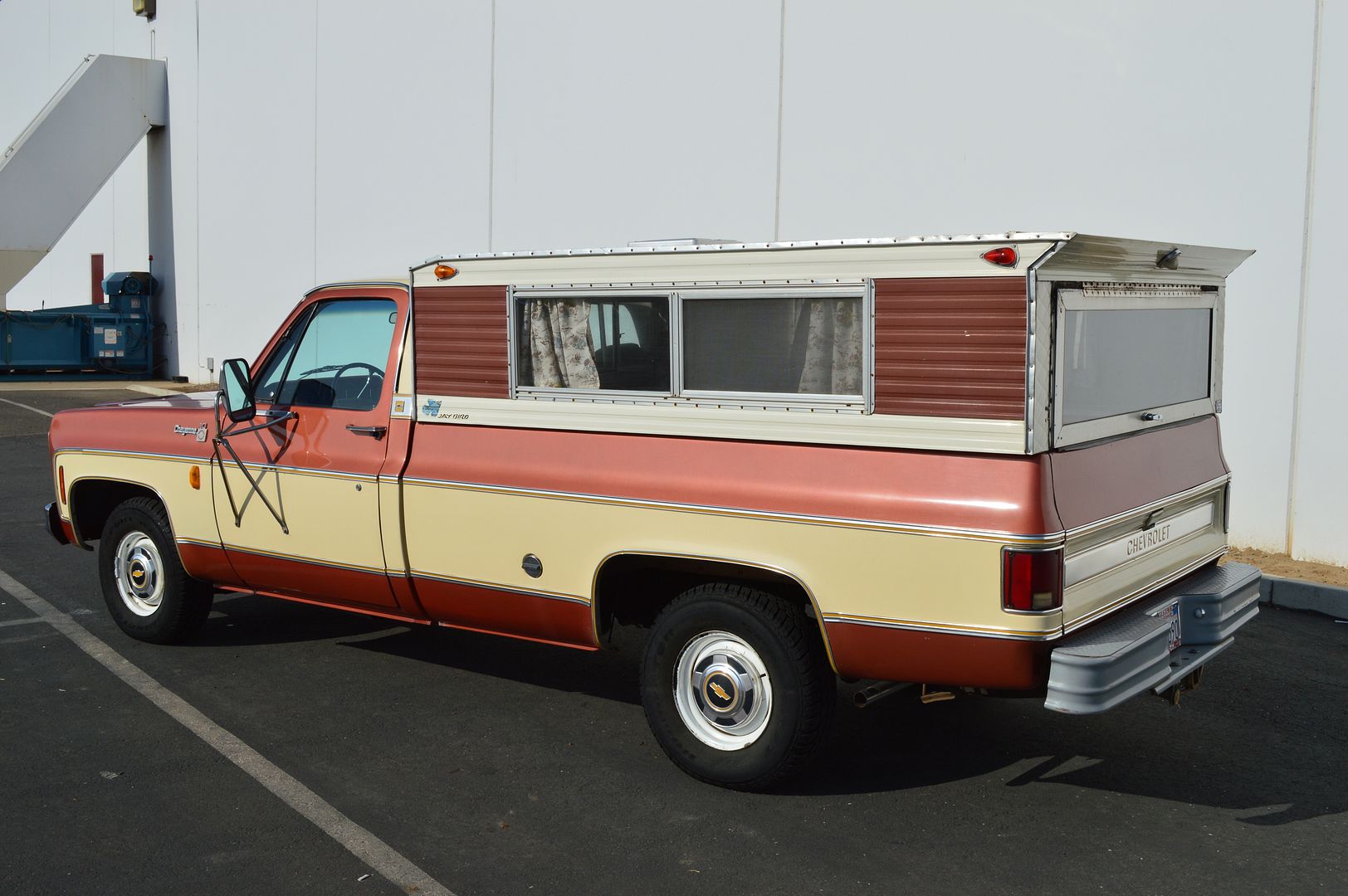 Purchase used 1977 Chevrolet C10 Cheyenne Camper CA Rust Free Original ...