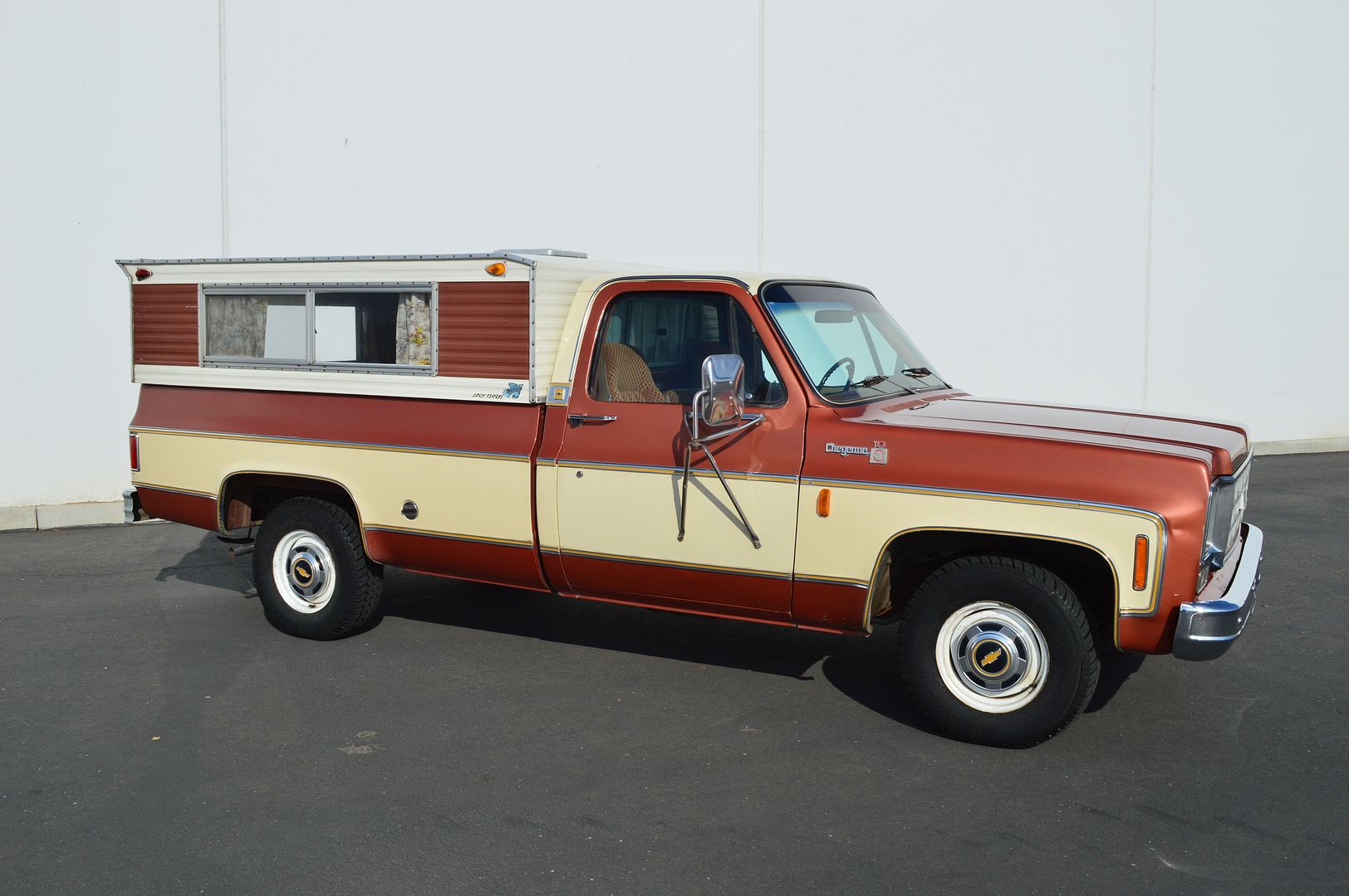 Purchase used 1977 Chevrolet C10 Cheyenne Camper CA Rust Free Original ...