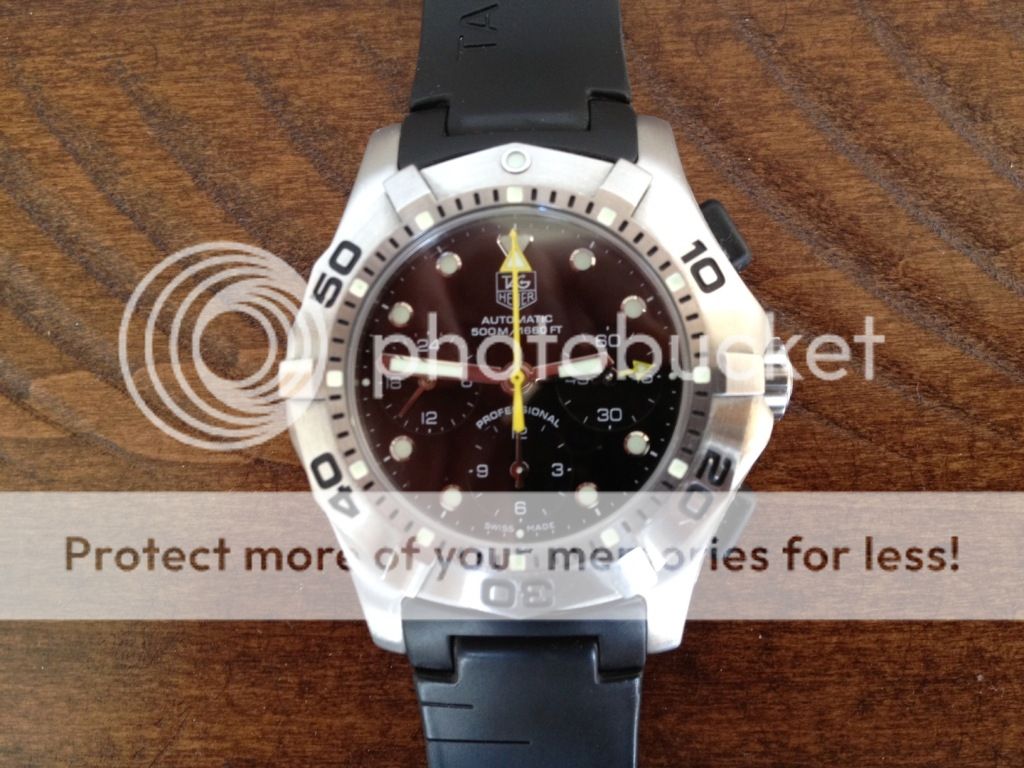 SOLD! FS: TAG Aquagraph 2000 Calibre 60 dive watch (reduced ...