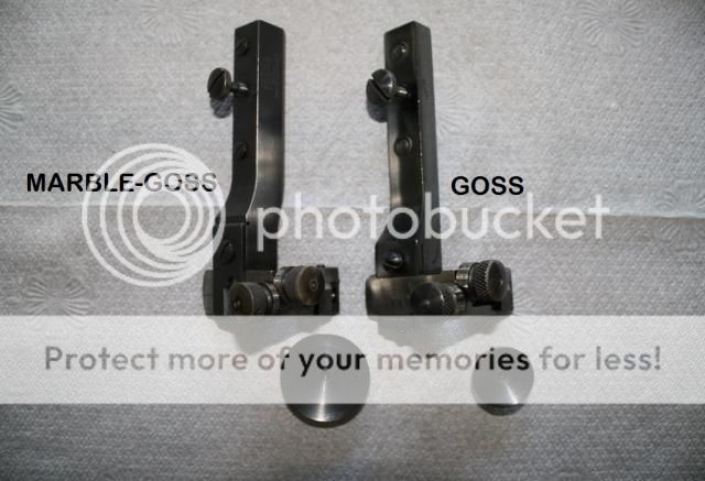 Goss and Marble-Goss Sights Differences | Rimfire Central Firearm Forum