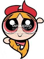 Blossom Flying Powerpuff Girls